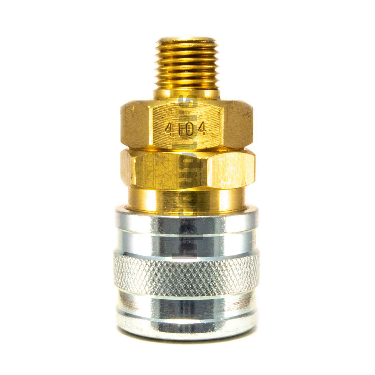 Foster 4304, 4 Series, Industrial Coupler, Manual, 3/8" Male NPT, Bras ...