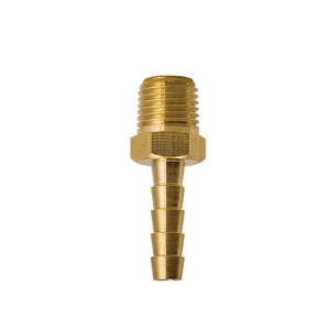 ZSI - Foster Adapter, Brass Male Pipe Thread Hose Barb, M5 — hpcouplers