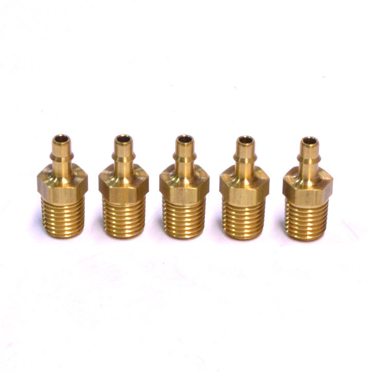 MEM-CO 1/16 B3 Male Pipe NPT Mini Barb Tube Fittings (5pcs) — hpcouplers